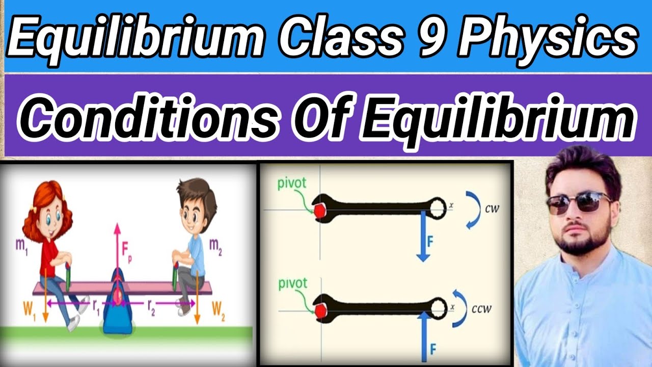 Equilibrium Class 9 | Conditions Of Equilibrium | Physics Chapter4 ...