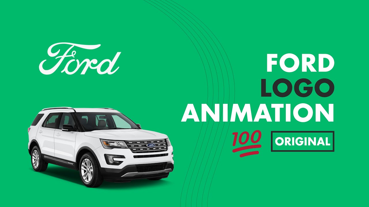 The Best Original Ford Logo Animation That No One Talks About (Motion ...