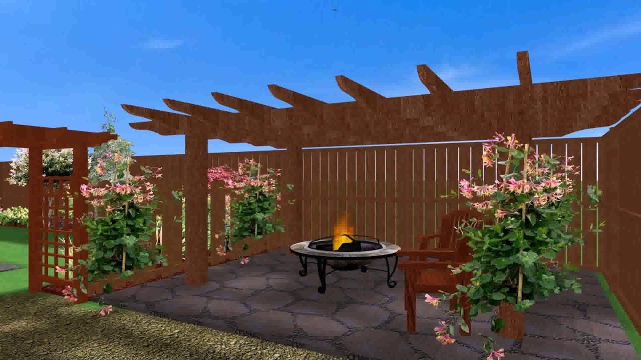 Garden Design Ideas With Patio - Gif Maker DaddyGif.com (see ...