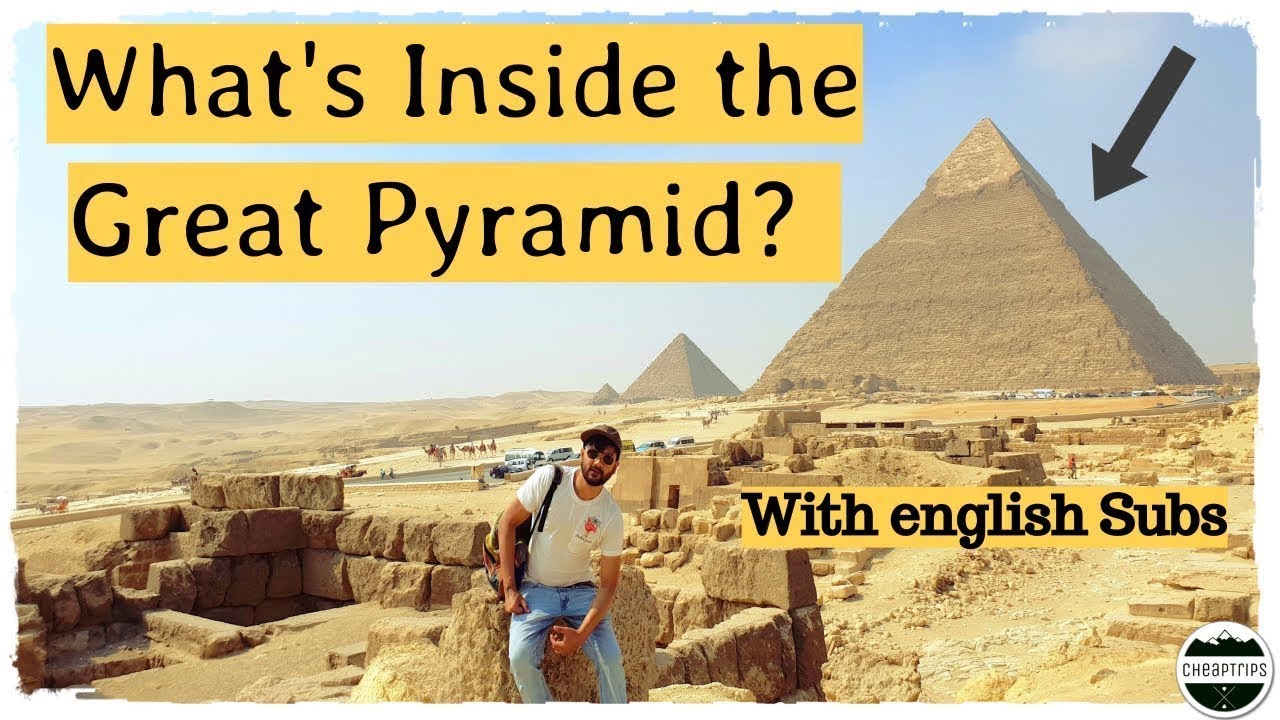 Day 3 - Inside the Pyramids 😶 | SPHINX | GIZA | Khufu | Cheaptrips 2018 ...