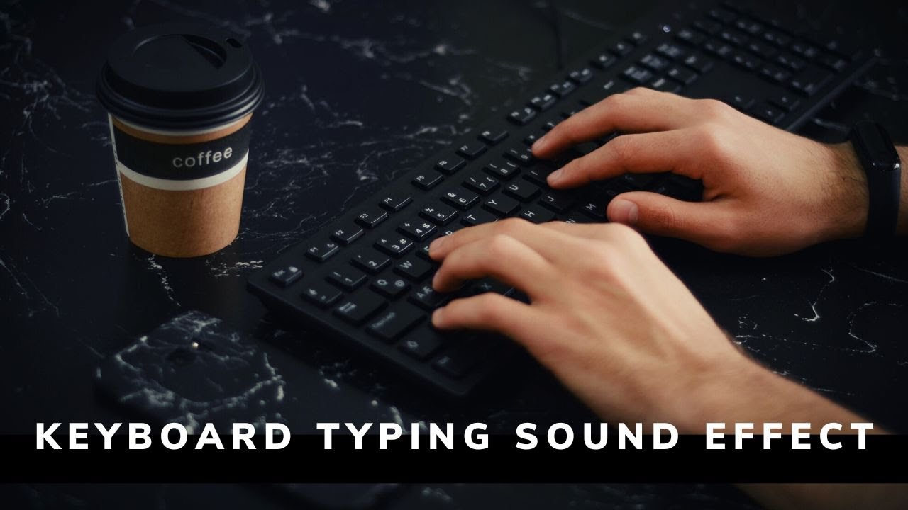 Efek suara ketikan keyboard no copyright | keyboard typing sound effect ...