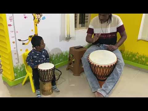 Djembe Best rhythm | Teaching to children | Djembe Tutorials | Djembe ...