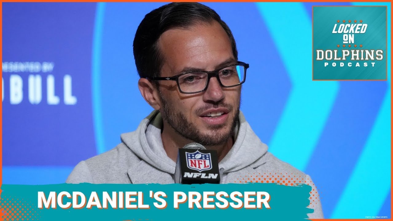 Reacting To Dolphins HC Mike McDaniel's 2023 NFL Combine Press ...