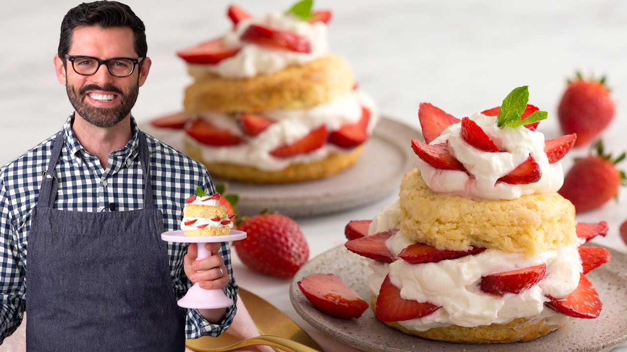 Easy Strawberry Shortcake Recipe - YouTube