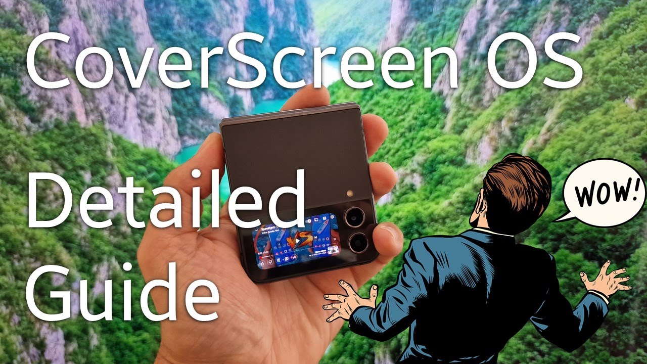 CoverScreen OS - The Detailed Guide - YouTube