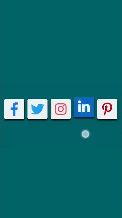 Font Awesome Social Media Icons HTML CSS Tutorial | #fontawesome #socialmediaicons #hovereffect ...