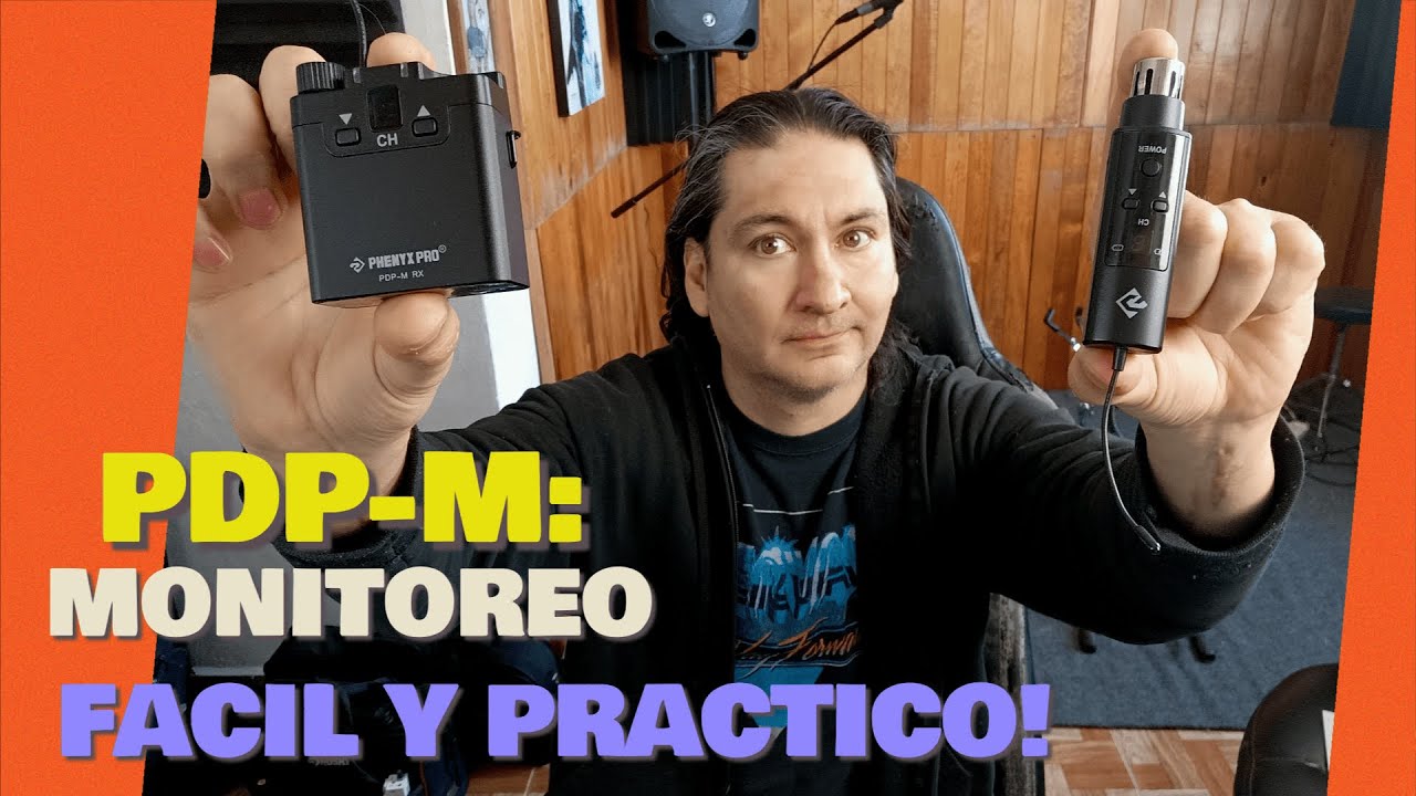 RESEÑA PHENYX PRO PDP-M: MONITOREO INALAMBRICO PROFESIONAL PARA EL ...