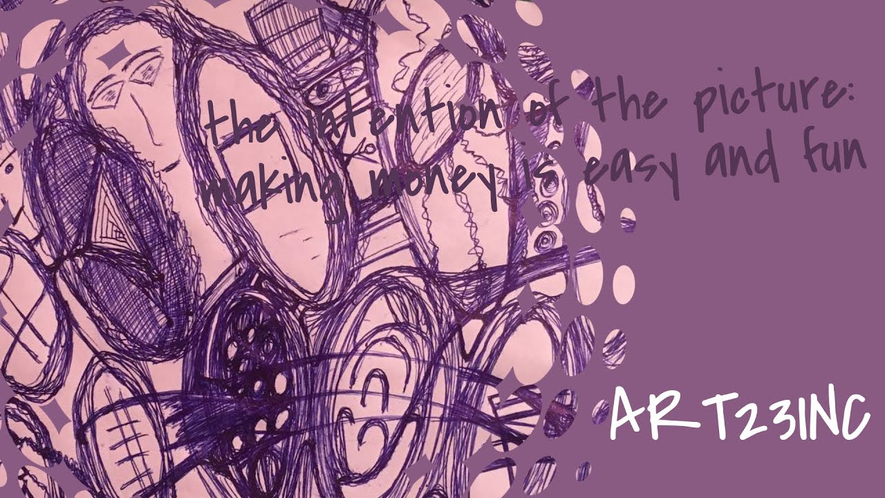 drawing RELAX. the Intention for MONEY. meditation through DRAWING ...