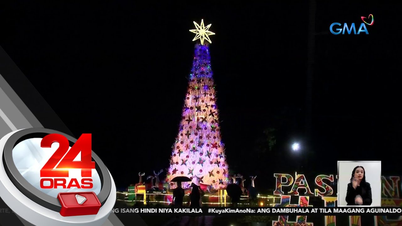 Taunang Christmas lighting tradition ng UPLB | 24 Oras - YouTube