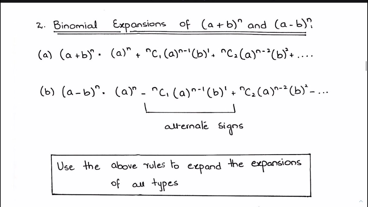 A1 Math P1 & O level Addmath: Binomial Expansions when the FISRT term ...