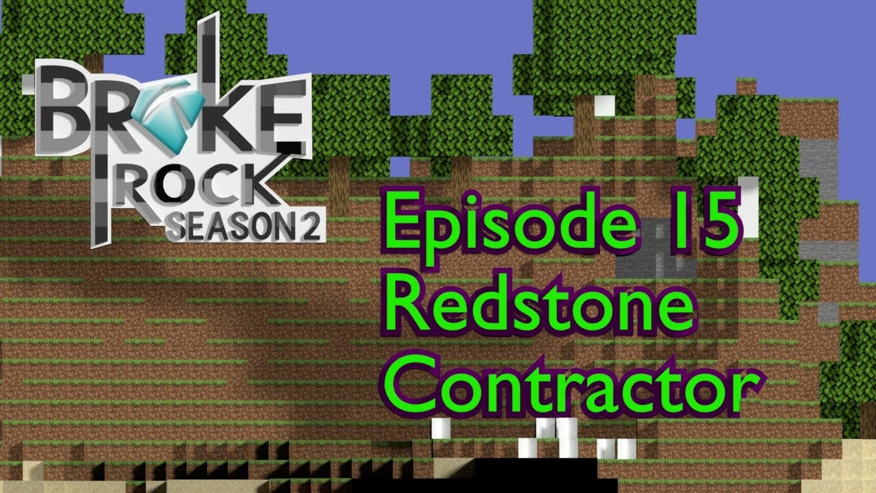 Minecraft Brokerock SMP EP 15 redstone contractor - YouTube