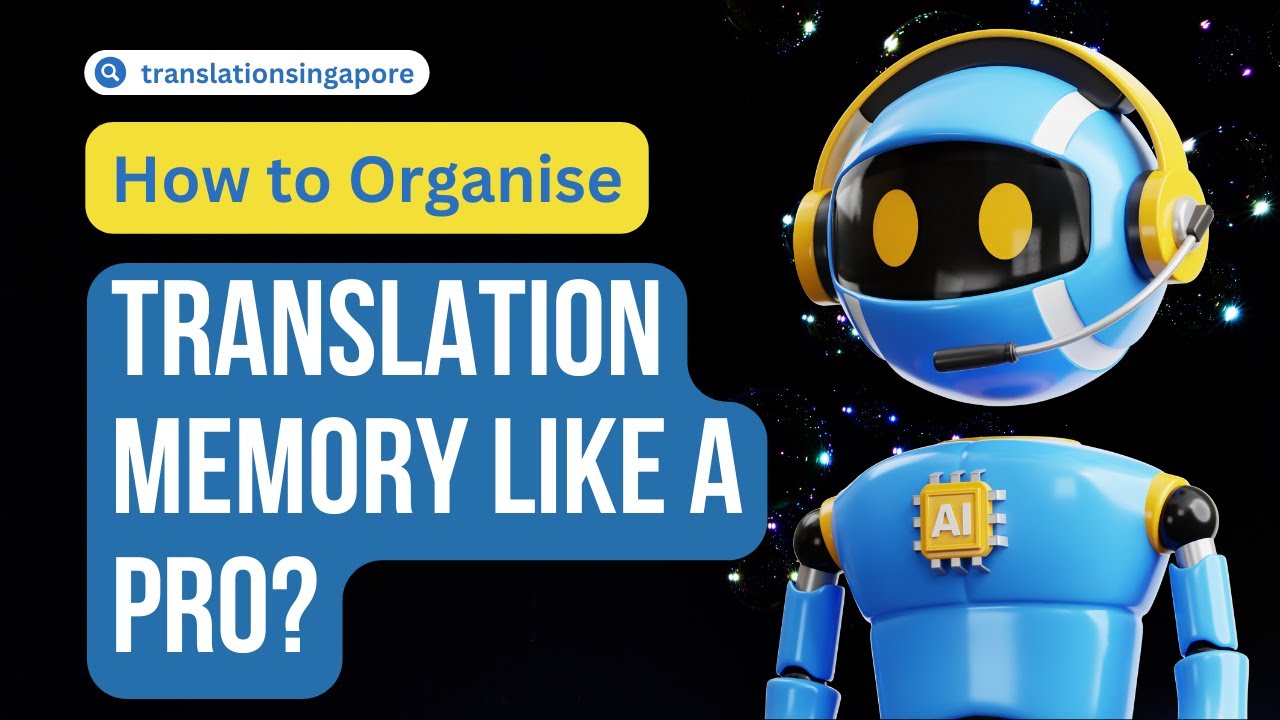 How to organise your Translation Memory like a pro? - YouTube