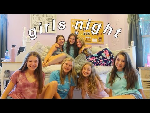what teen girls REALLY do at sleepovers