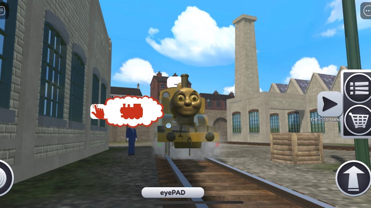 Playing As Golden Thomas In(Sodor Simulator) - YouTube