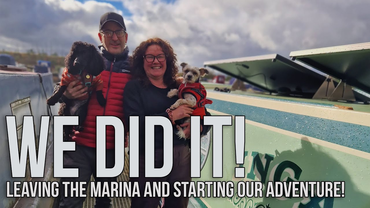 We did it! moving onto the canal - Episode 2 - YouTube