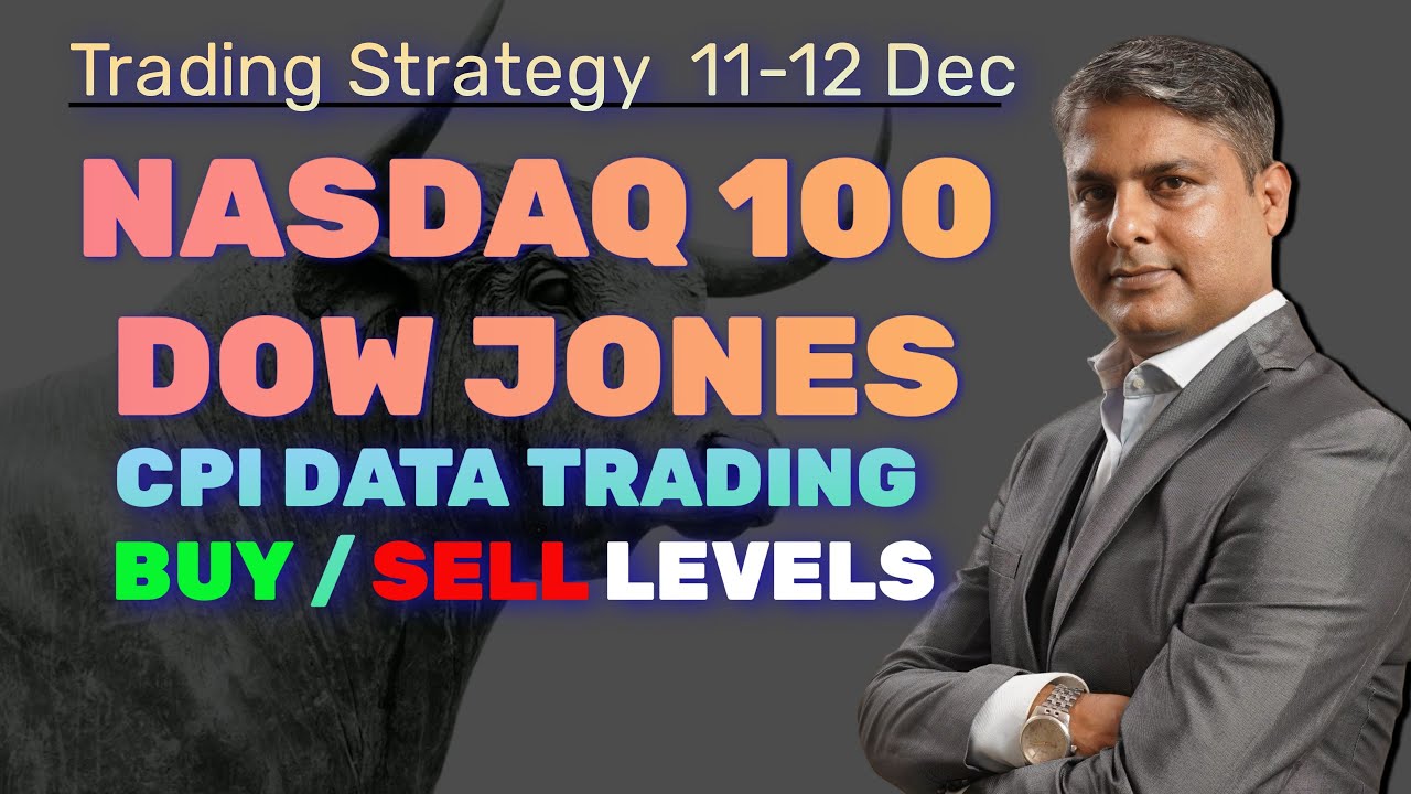 CPI Data News Live Trading-NASDAQ & US30 Trading Strategy Today 11-12 ...