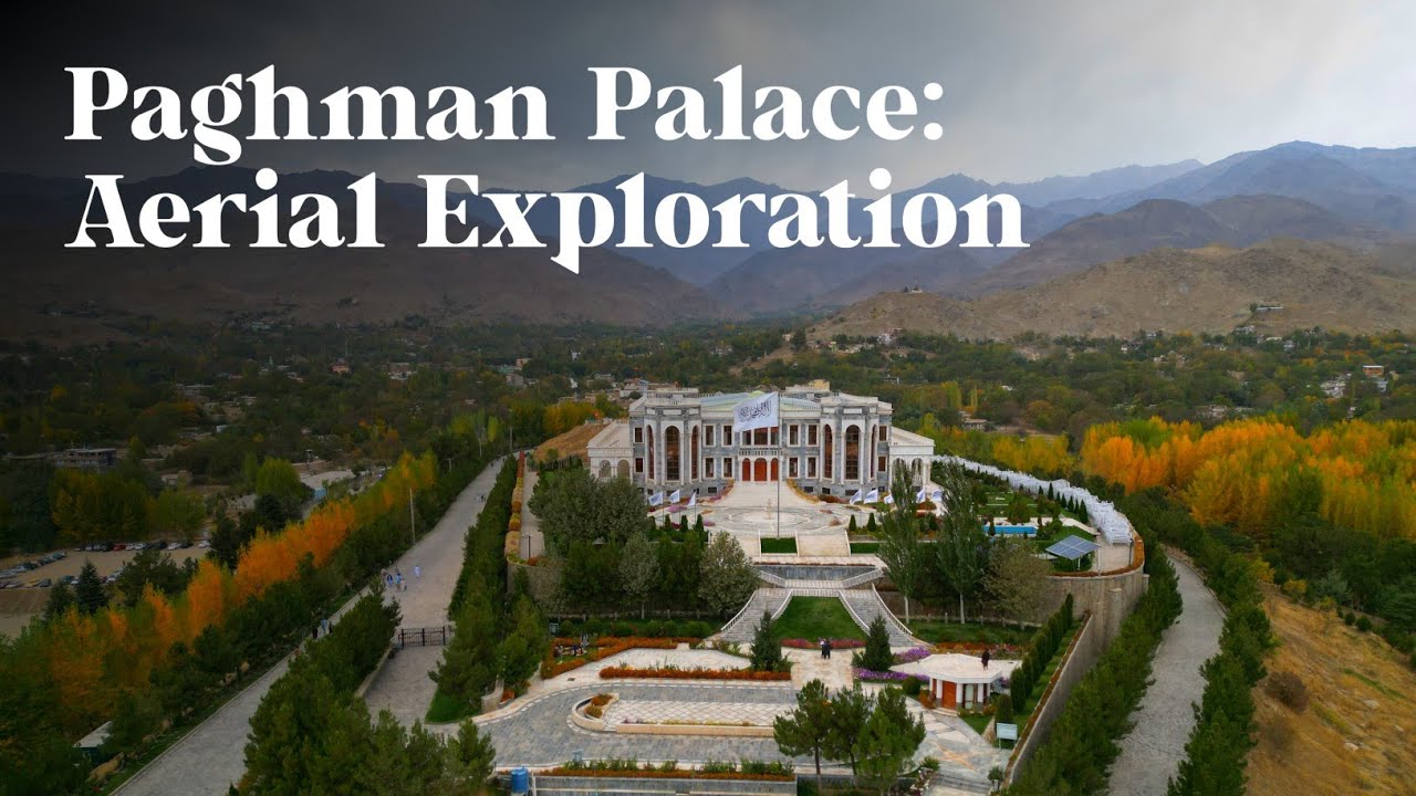 Aerial Delight: Exploring the Enchanting Beauty of Paghman Palace in Kabul, Afghanistan with a ...