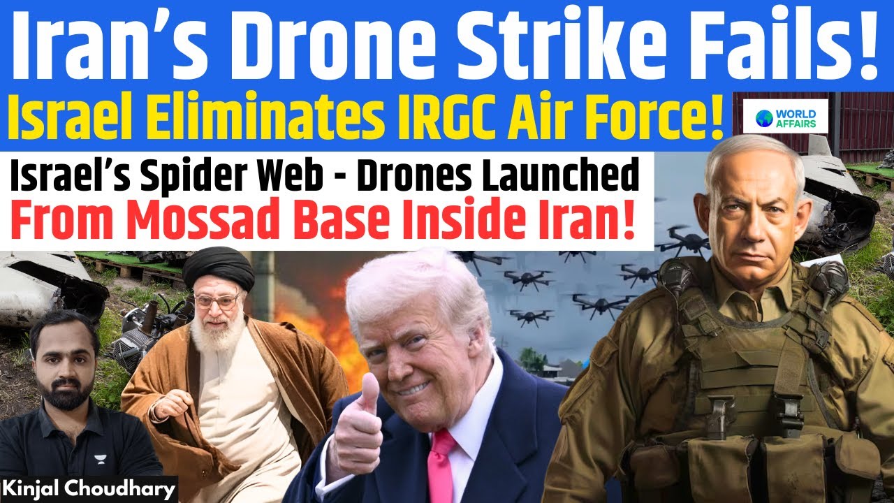 Viral Video Of Mossad's Drone Base Inside Iran! IRGC Air Force ...