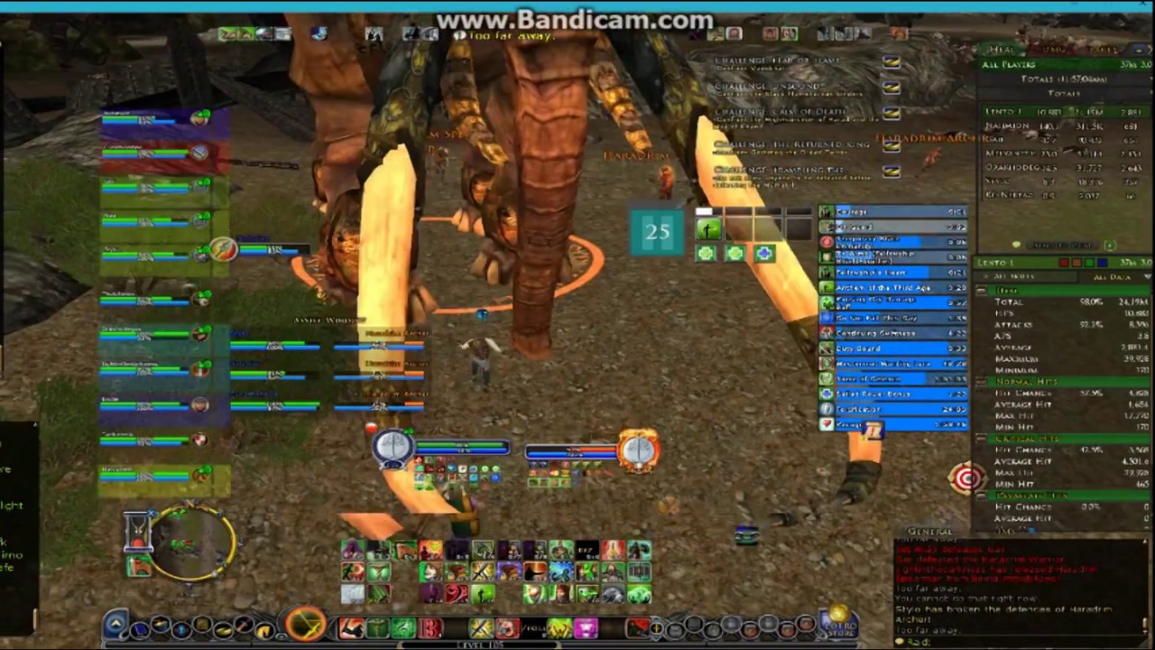 LotRO Throne raid Lock 2 Mumaks T2C Minstrel - YouTube