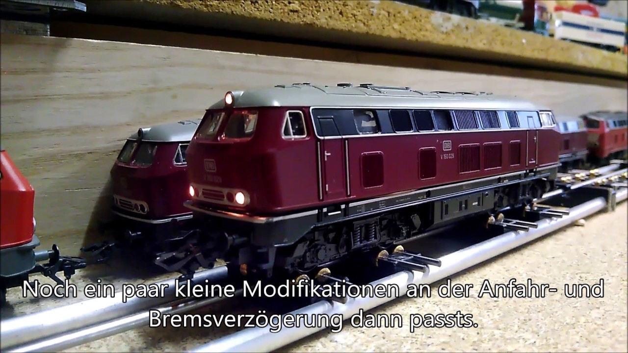 Märklin Baureihe V160 029 mSD3 Decoder - YouTube