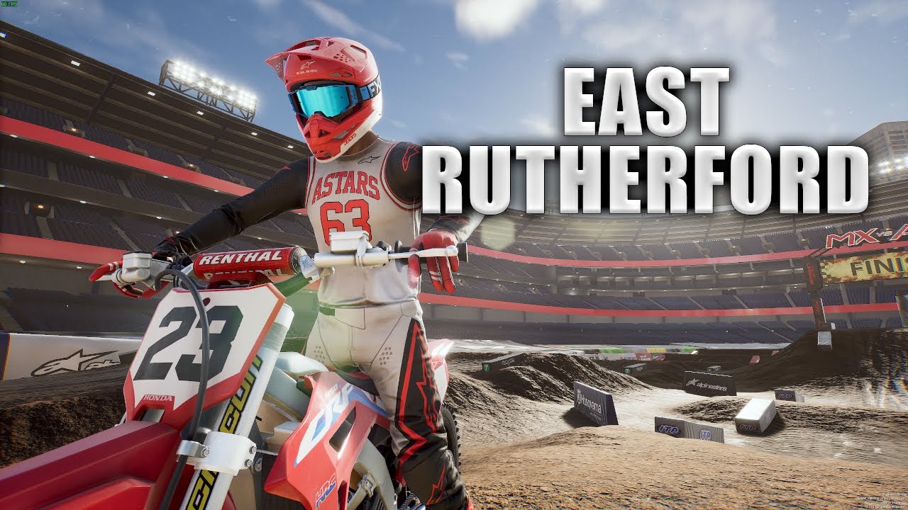 2023 SUPERCROSS EAST RUTHERFORD (MX vs ATV LEGENDS) - YouTube