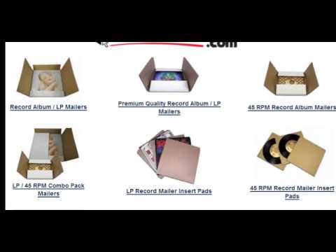 Record Album Packaging - LP and 45 RPM Packaging - YouTube
