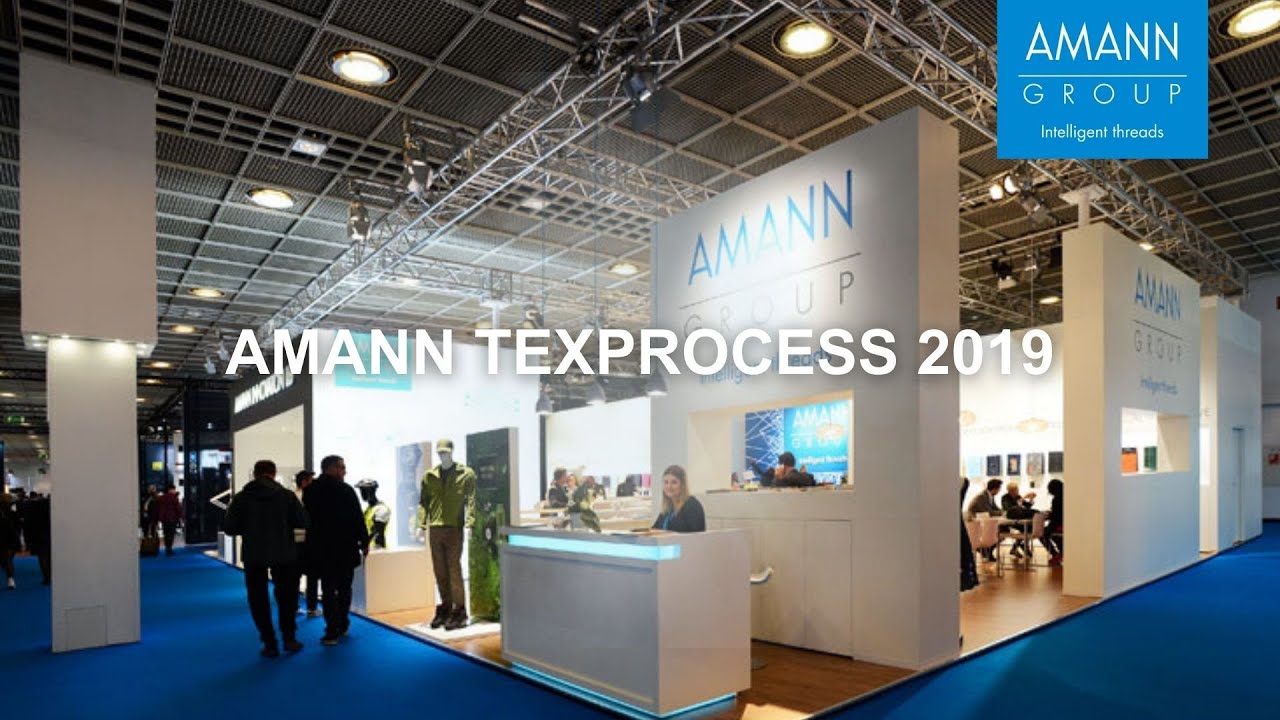 AMANN@Texprocess 2019: Booth interview about the future of threads - YouTube