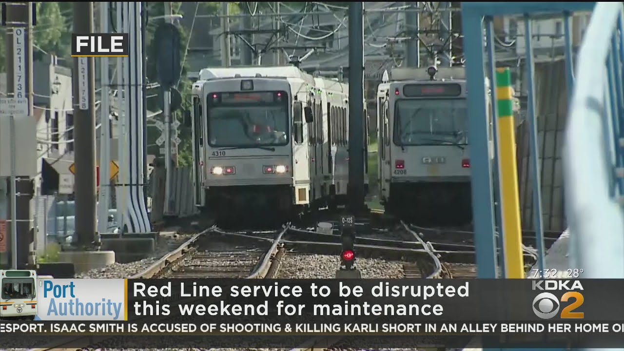 Red Line Service To Be Disrupted For Weekend Maintenance - YouTube