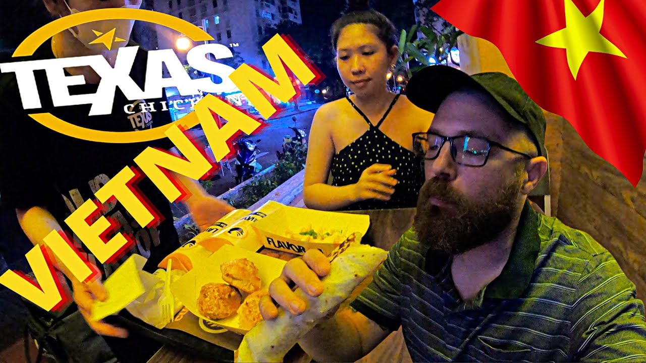 Vietnam Texas Chicken Ho Chi Minh City (Saigon) Fast food - YouTube