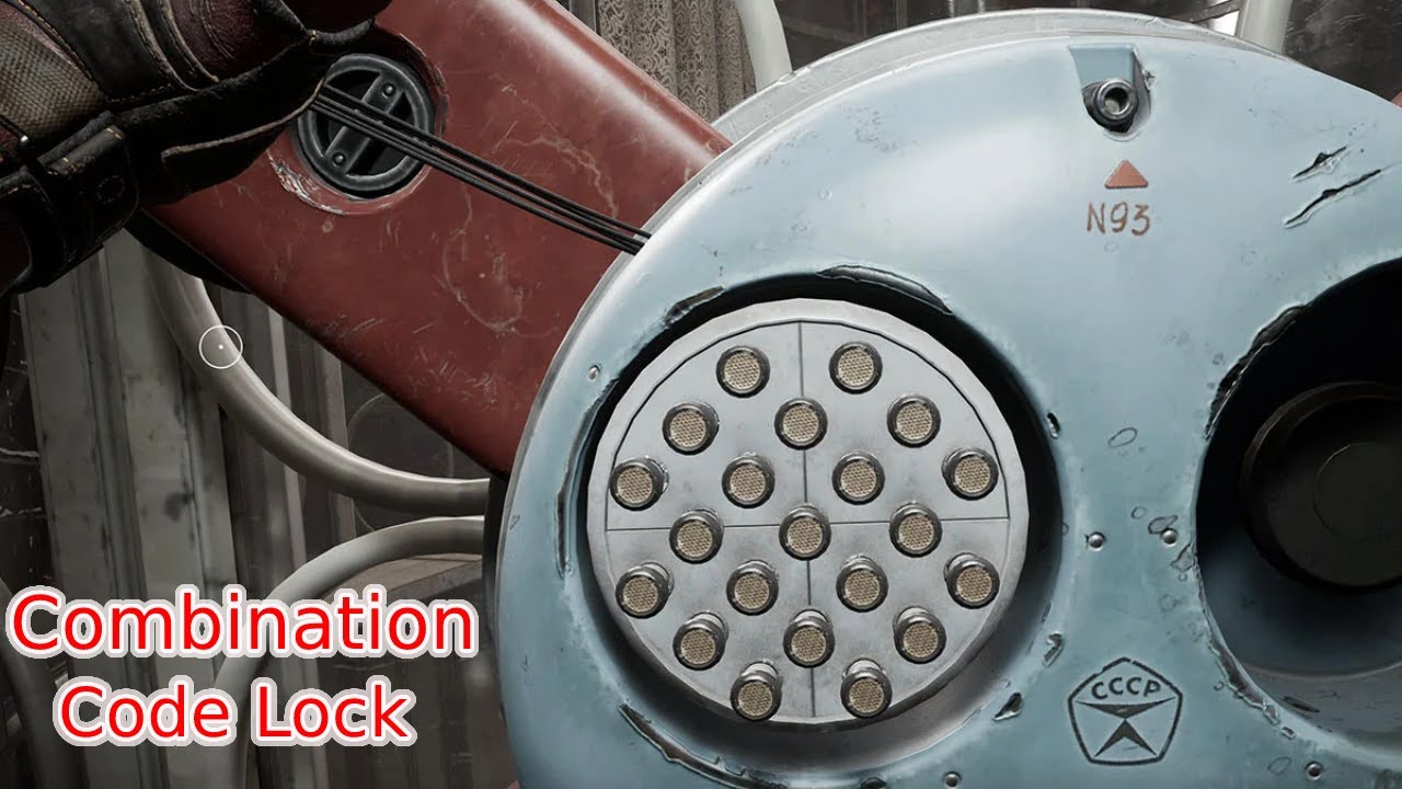 Atomic Heart Combination Code Lock - YouTube
