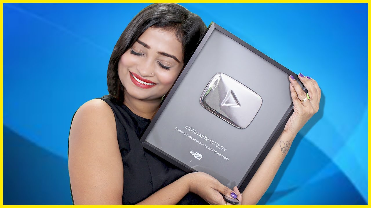 Today I Received the Silver Play Button from YouTube 😍 - YouTube