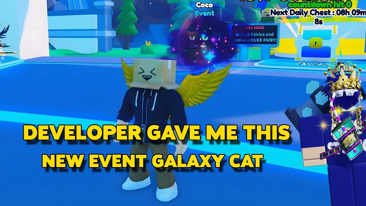DEVELOPER GAVE ME NEW EVENT GALAXY CAT 🌌 ( PET RIFT ) 4K - YouTube