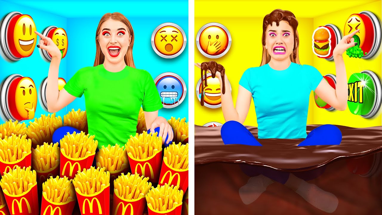 1000 Mystery Buttons Challenge #2 | Only 1 Lets You Escape by BaRaDa ...