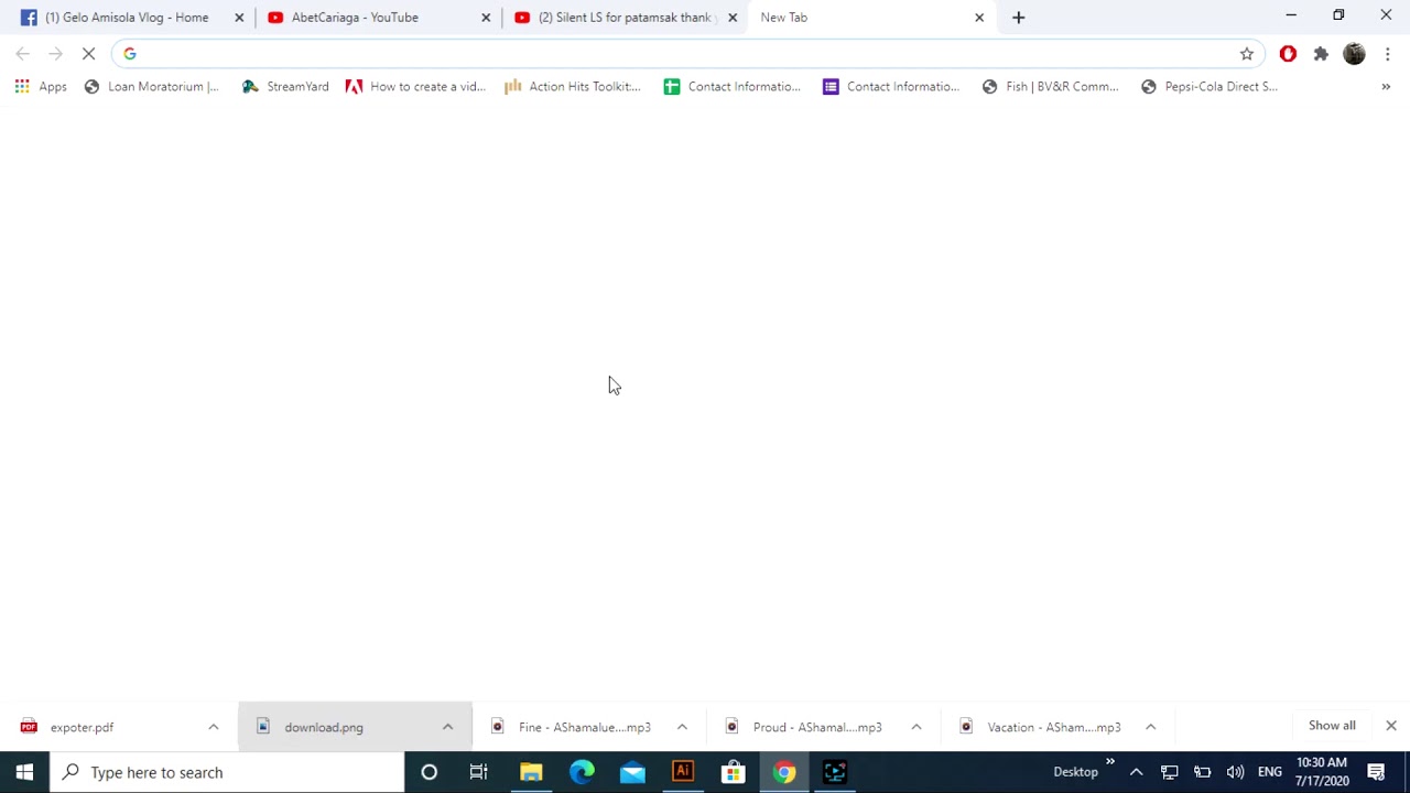 Testing live streaming with Cyberlink application - YouTube