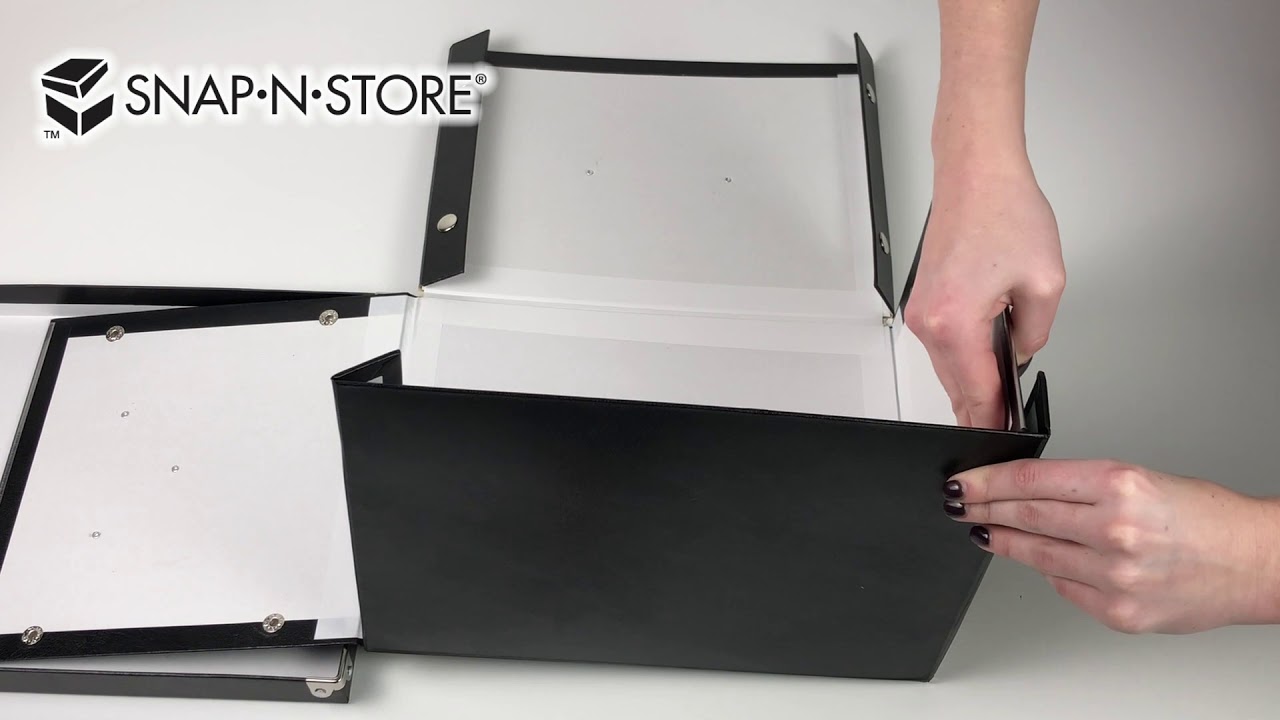 Snap N Store Storage Box - YouTube