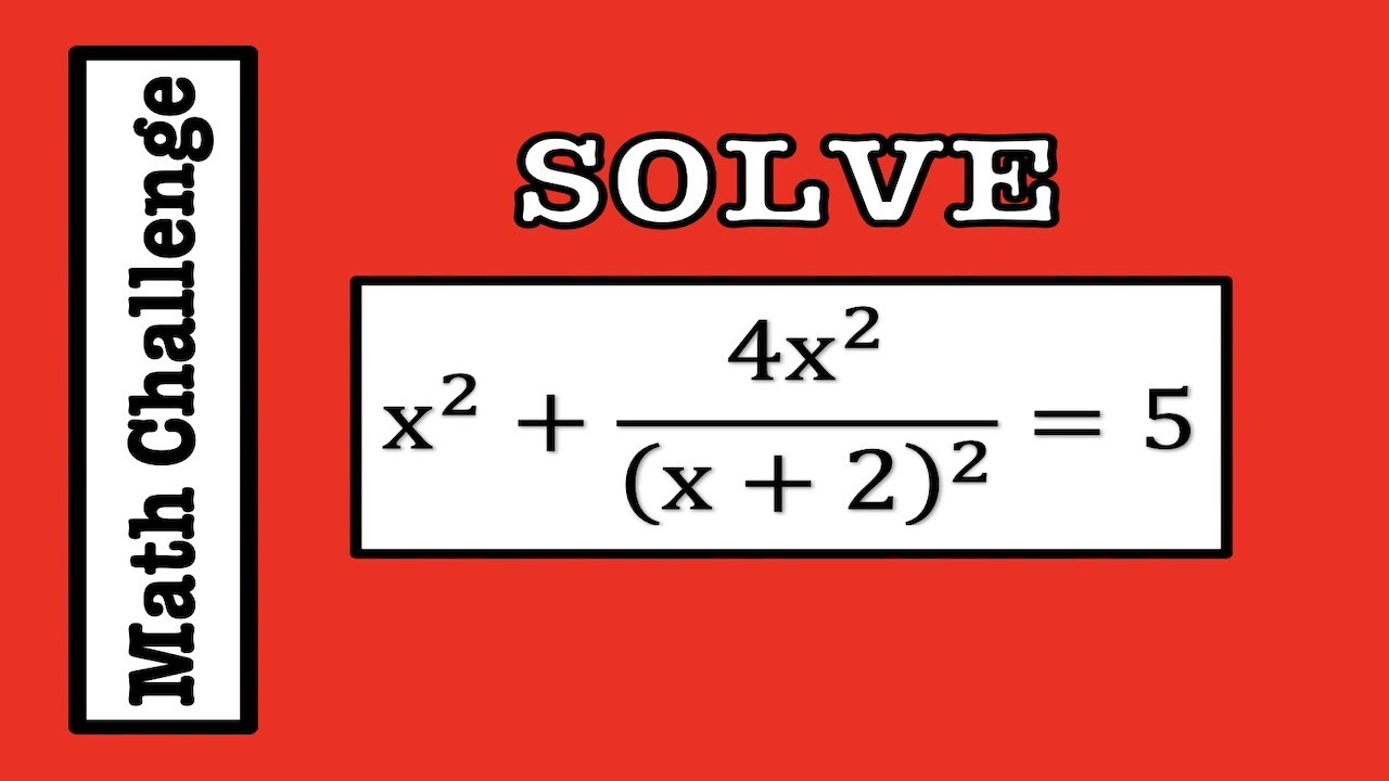 Challenging Math Equations - Finding Roots - Pre - Calculus - YouTube