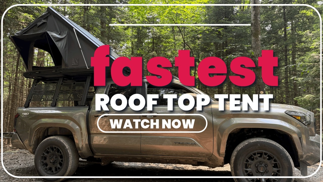 Top Oak RTT Review | Rooftop Tent Camping Setup on 2025 Tacoma Overland ...