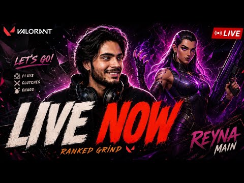 [ Live ] How a Real Iron Player Plays 😍 | Ranked Gameplay | VALORANT | NAKAMI 🔴