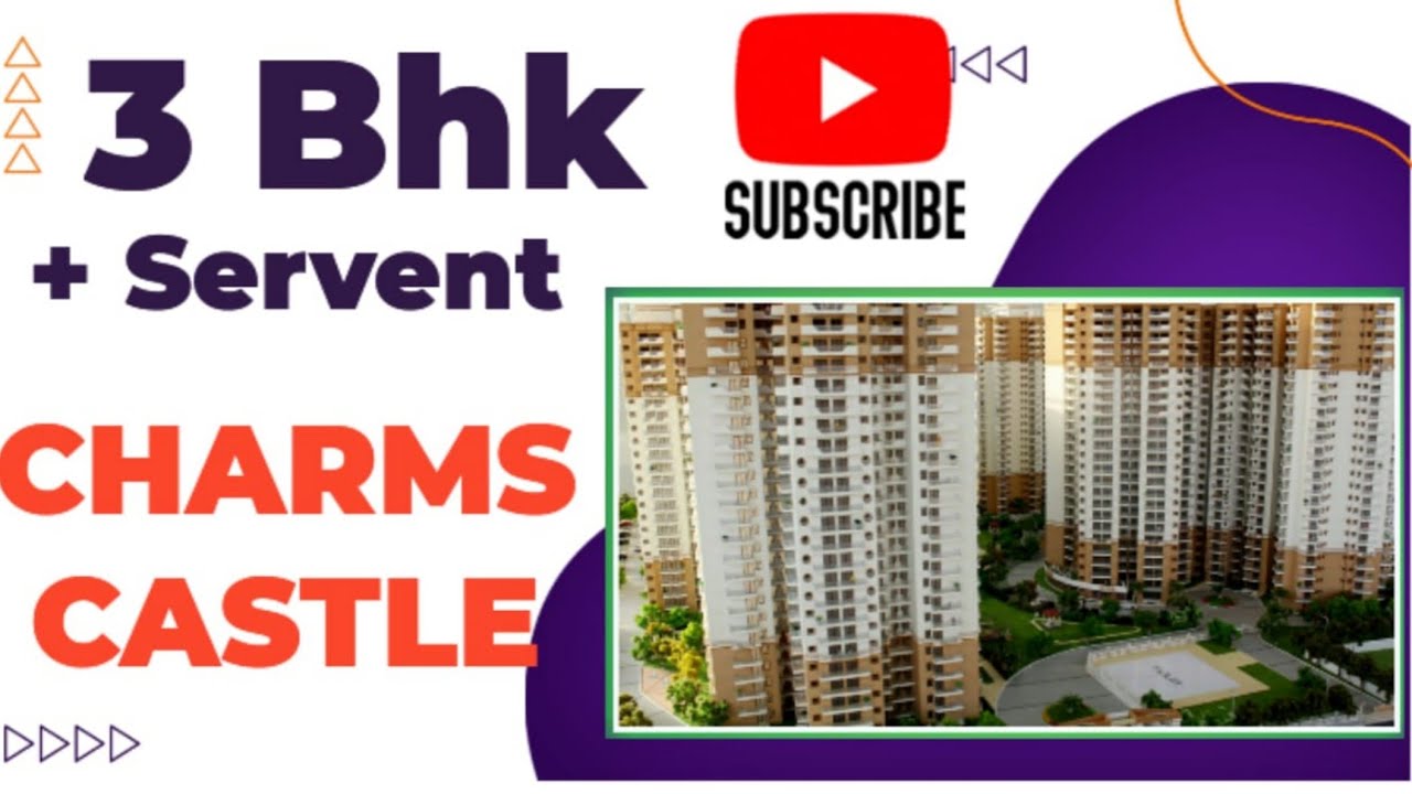 #readytomove #3bhkflatsale in Charms Castle #rajnagarextensionghaziabad ...