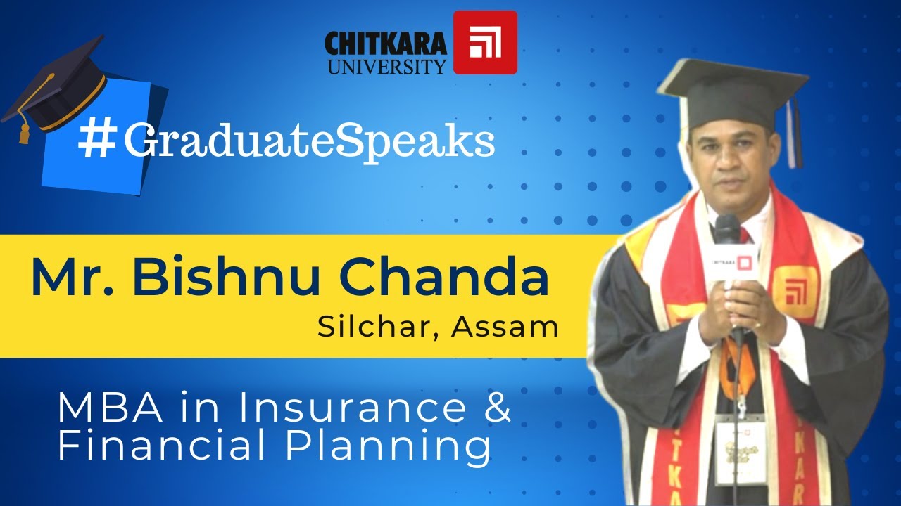 #GraduatesSpeak - Mr. Bishnu Chanda sharing about his Journey during ...