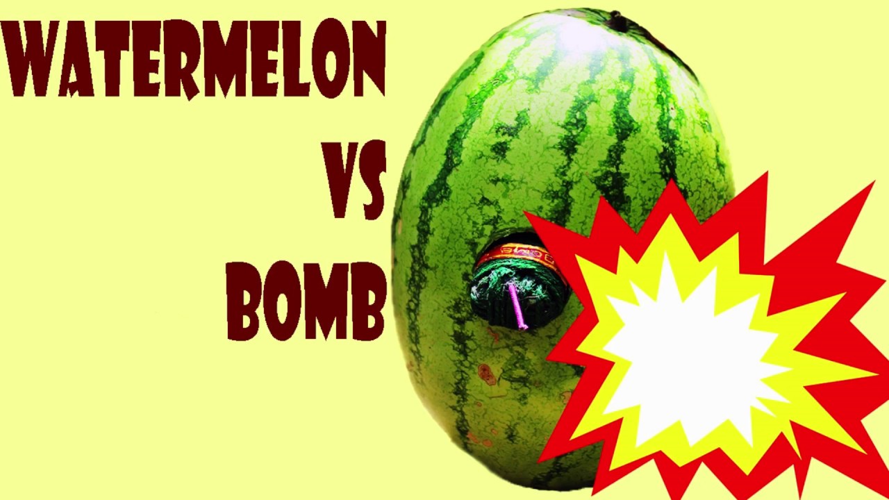 Fire Cracker Experiment Watermelon Vs Bomb - YouTube