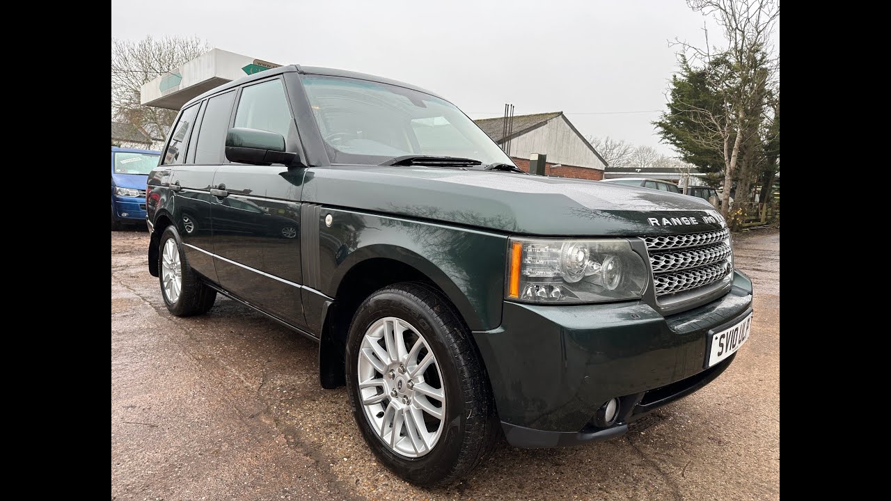 FOR SALE 2010 Range Rover Vogue 3.6 TDV8 *GREEN with TAN leather* www ...