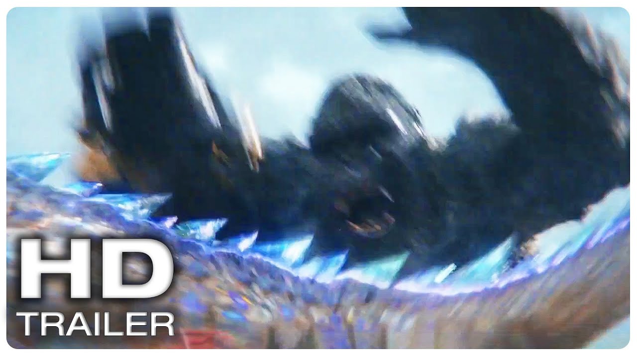 GODZILLA X KONG THE NEW EMPIRE "Shimo Tail Whips Kong" Trailer (NEW ...