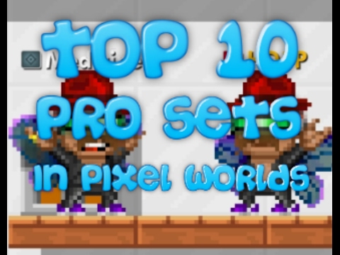 Pixel worlds. Top 10 Pro sets - YouTube