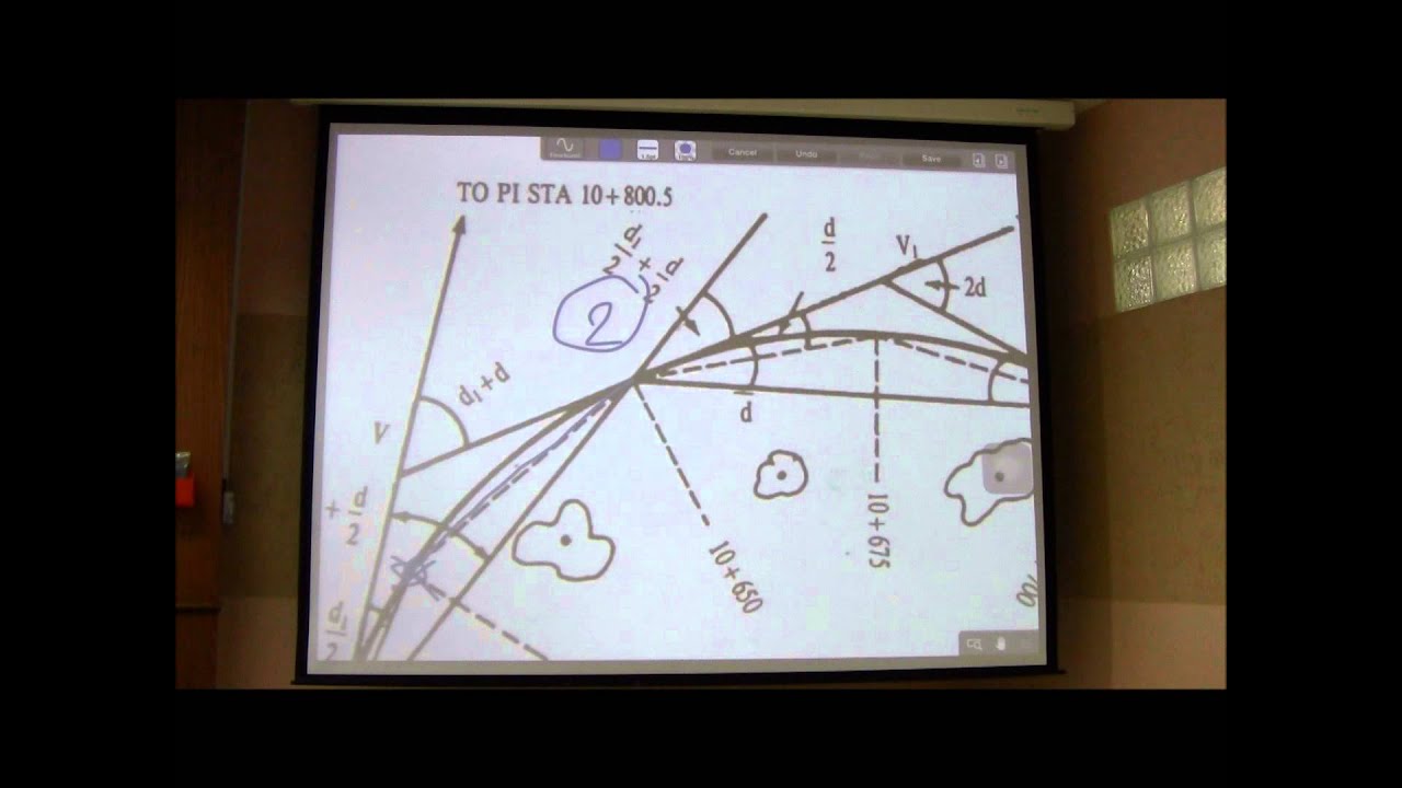 Route Surveying Lecture 4 - YouTube