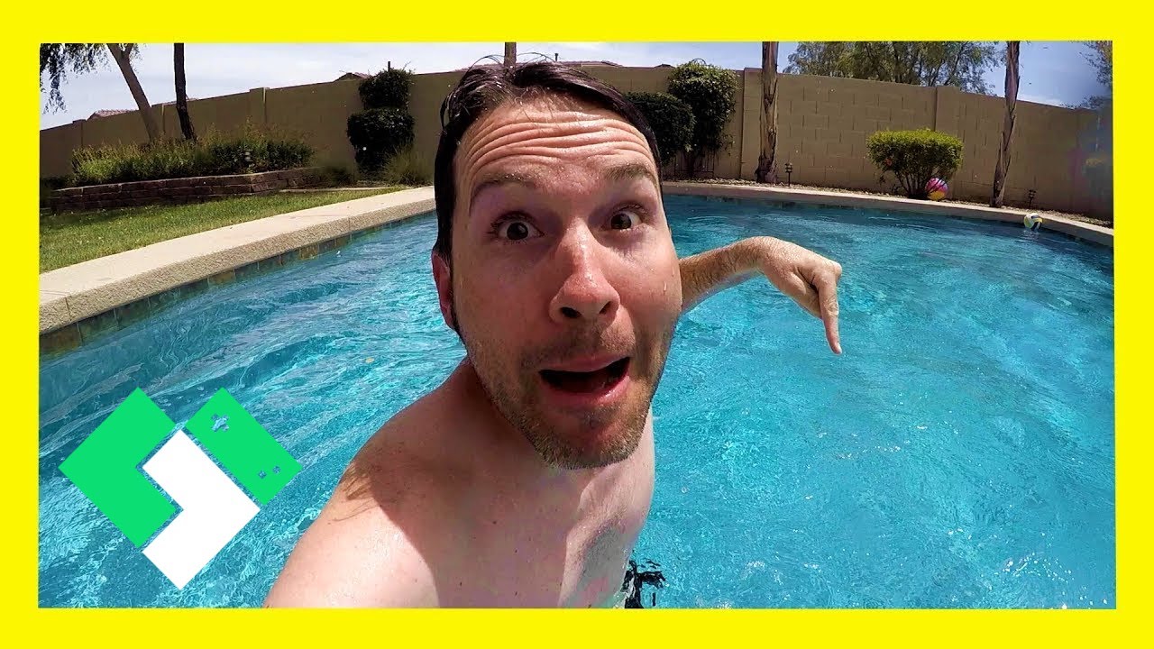 I LOVE MY POOL! (Day 1886) | Clintus.tv - YouTube