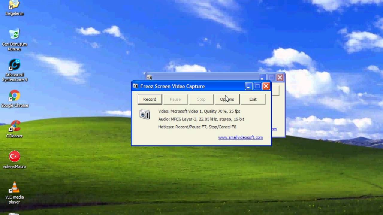 Freez Screen Video Capture Ses Gelmeme Sorununa Çözüm 2016 - YouTube
