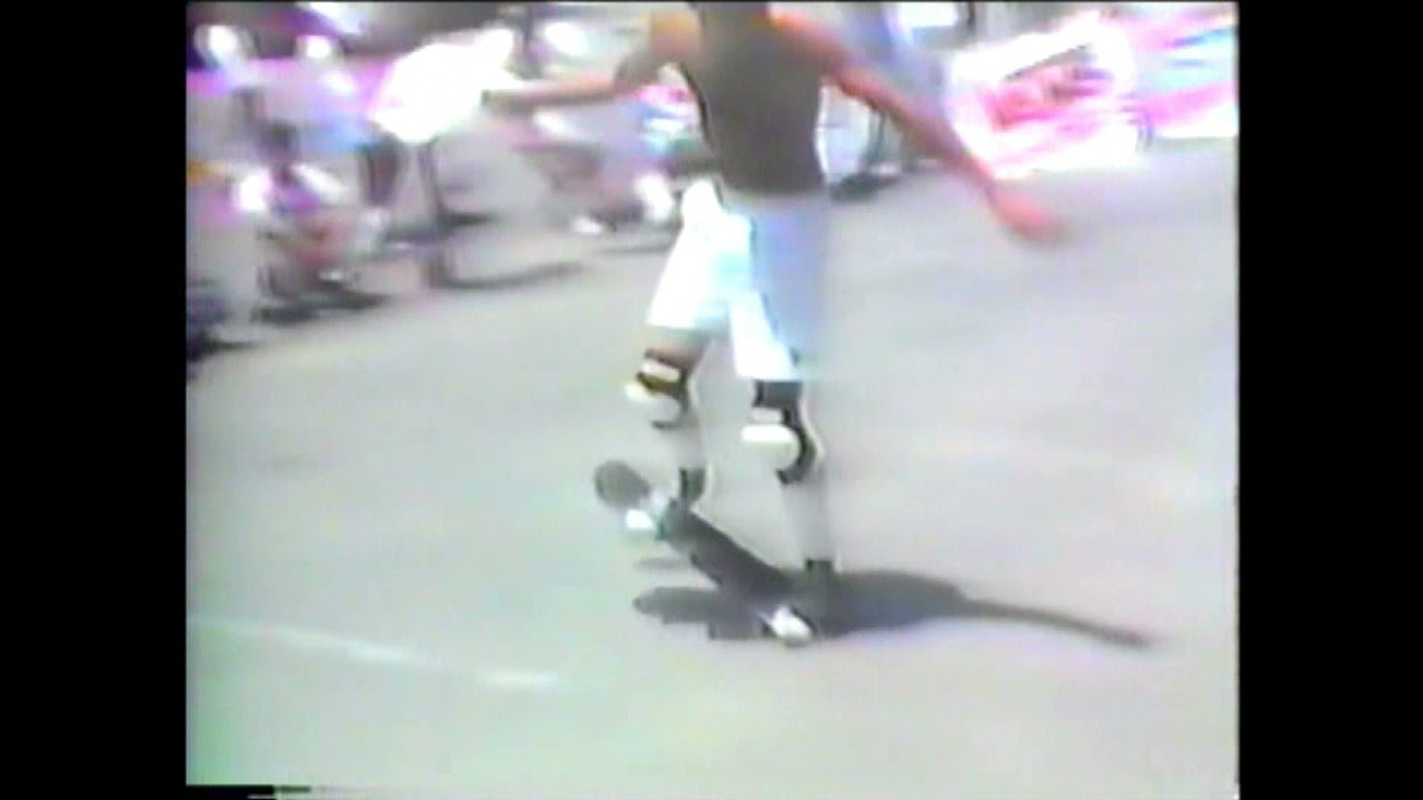 Sean Coons - CASL Freestyle Skateboard Contest 1987 - YouTube