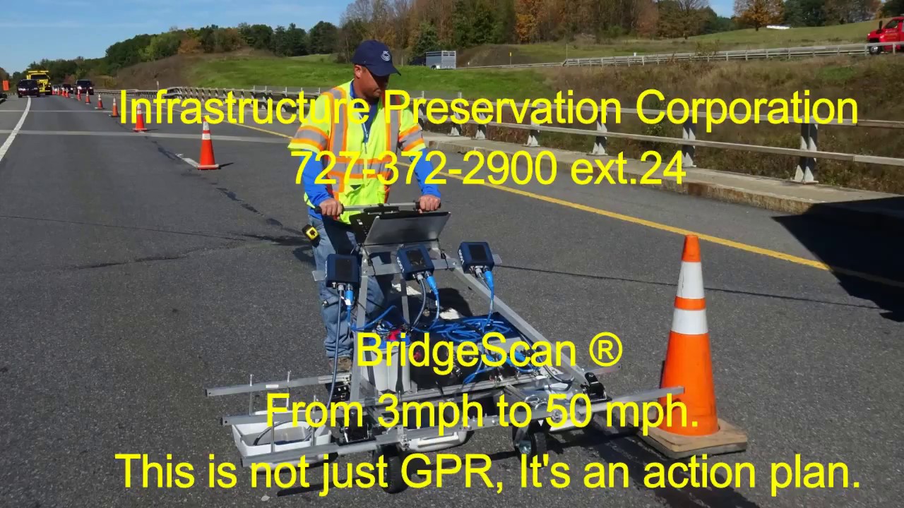GPR Bridge Deck & Approach Way Inspection - YouTube