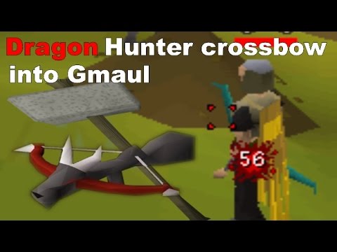 OSRS | (NEW) Dragon Hunter crossbow into Gmaul | PK Commentary #2 | 1 R ...